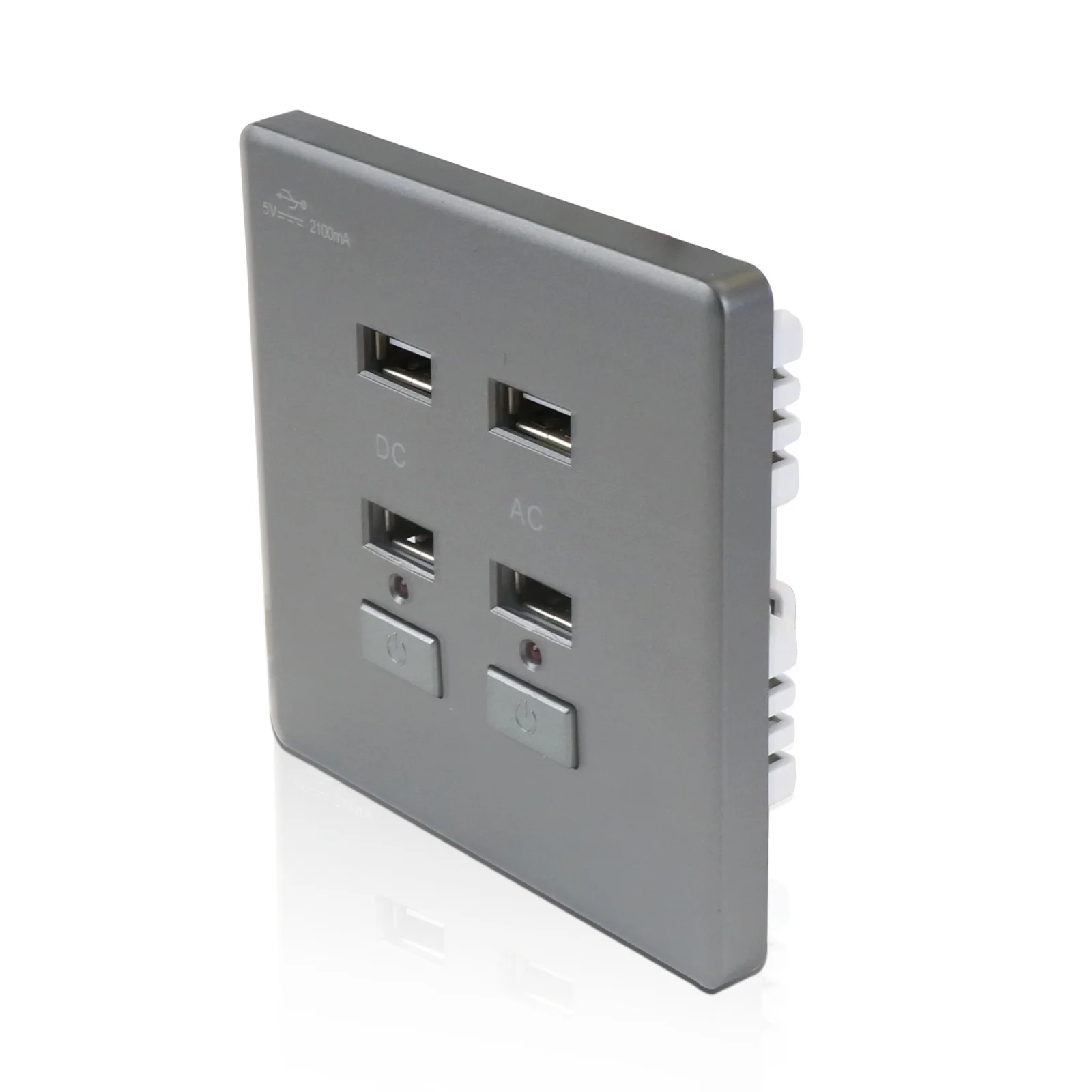 250v Wall Switch Socket 4 Usb Socket With Light Yemen Home Appliance ...