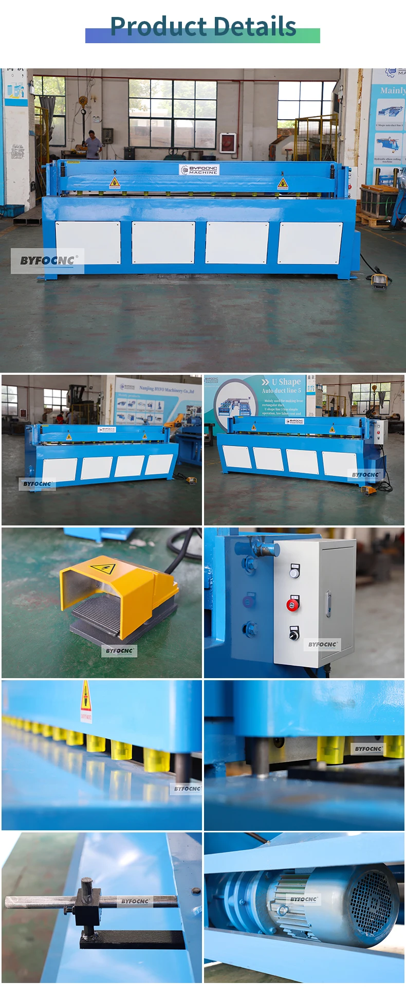 Byfo Electric Shearer Galvanized Steel Duct Electric Cutter Electric ...