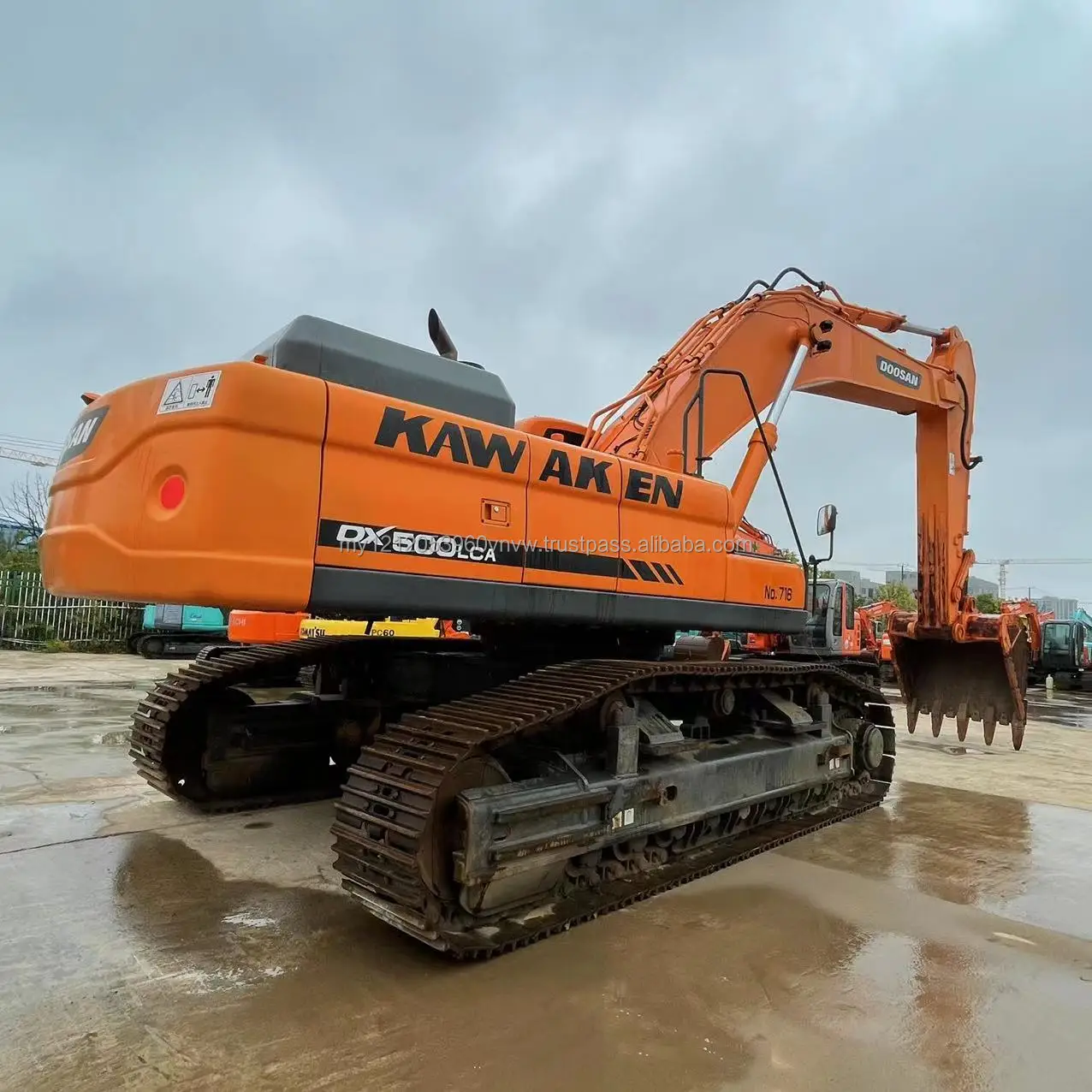 Heavy 50 Ton Doosan Dx500 Dx500lc Dx500lca Dx500lc-9c Used Crawler ...