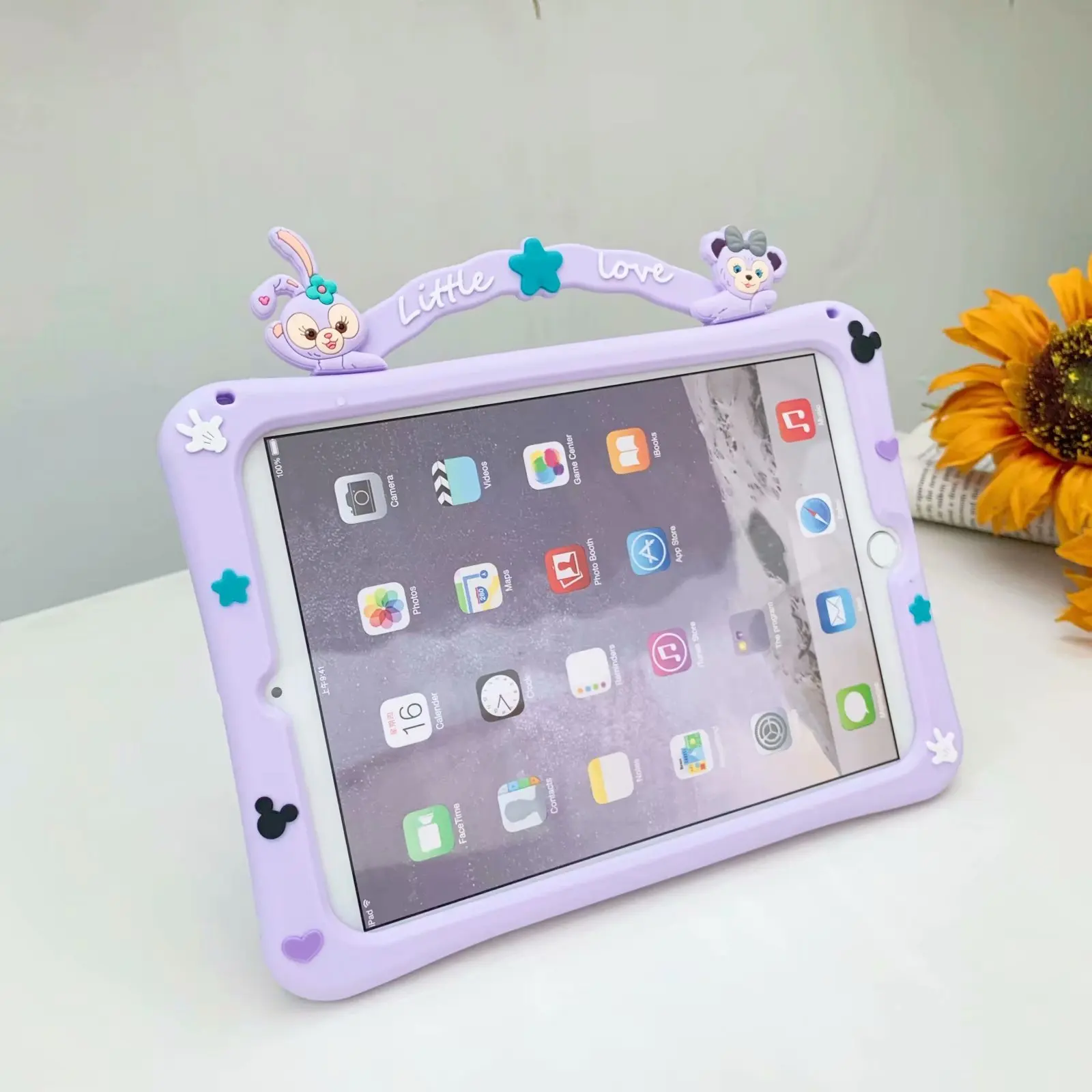 Cute Case For Ipad Pro 11 10.2 Air 3 4 10.5 10.9 Cartoon Kids Hand-held ...
