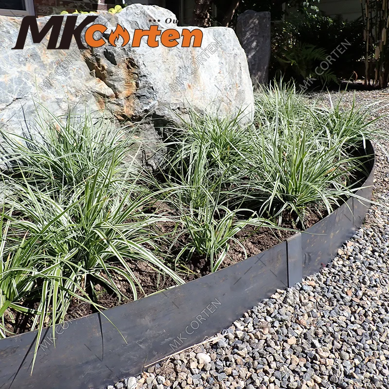 Garden Edging Corten Steel Garden Edging Garden Border Edging For ...