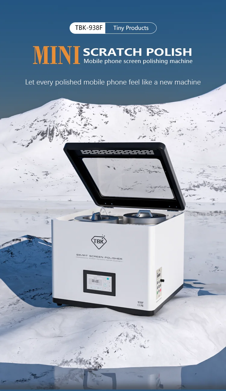 TBK 938F Mobile Phone Screen Glass Polishing Repair Machine Smart Lcd ...