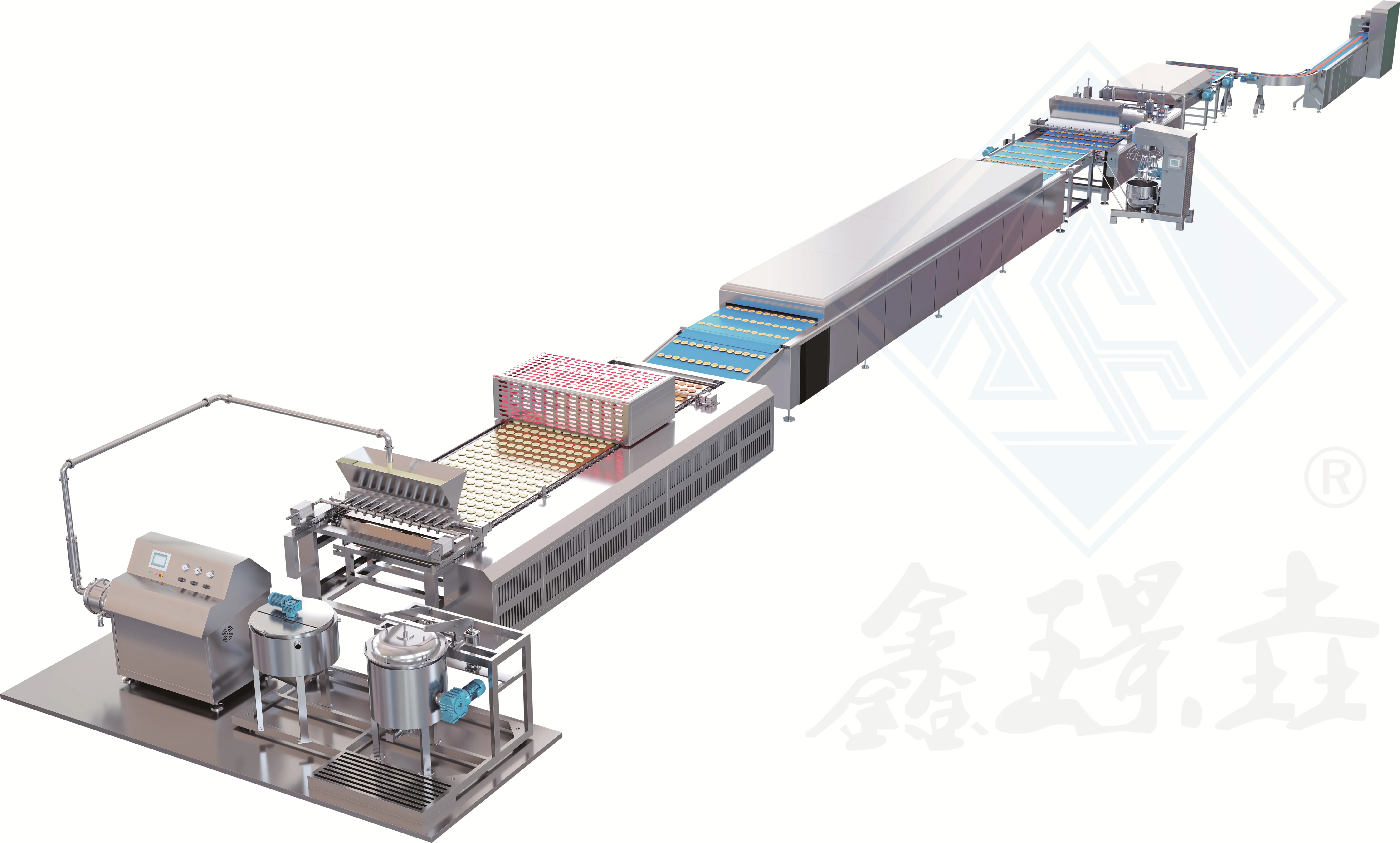 XINJINGYAO Commercial Pancake Maker Machine Souffle Pancake Machine ...