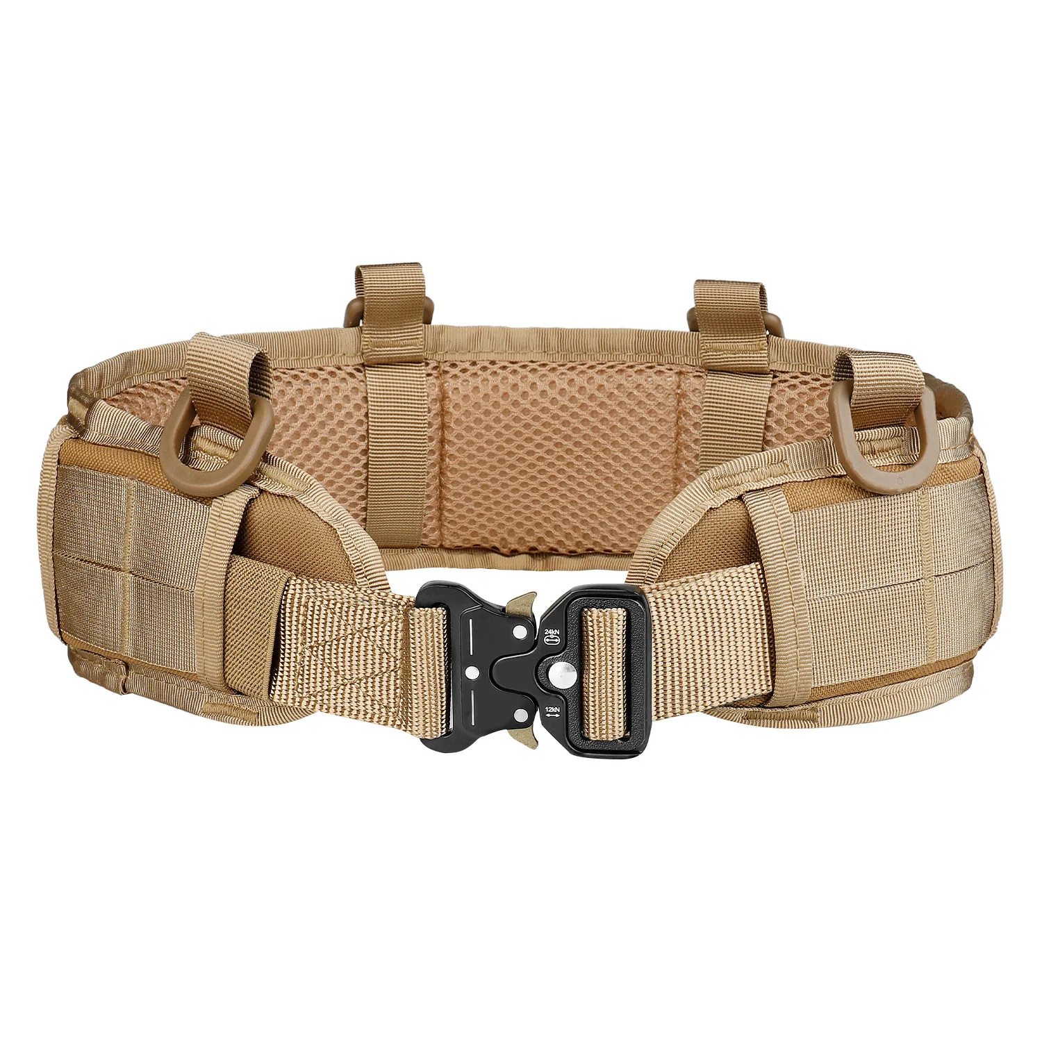 Outdoor Nylon woven padded waist belt CS training belt Nylon ...