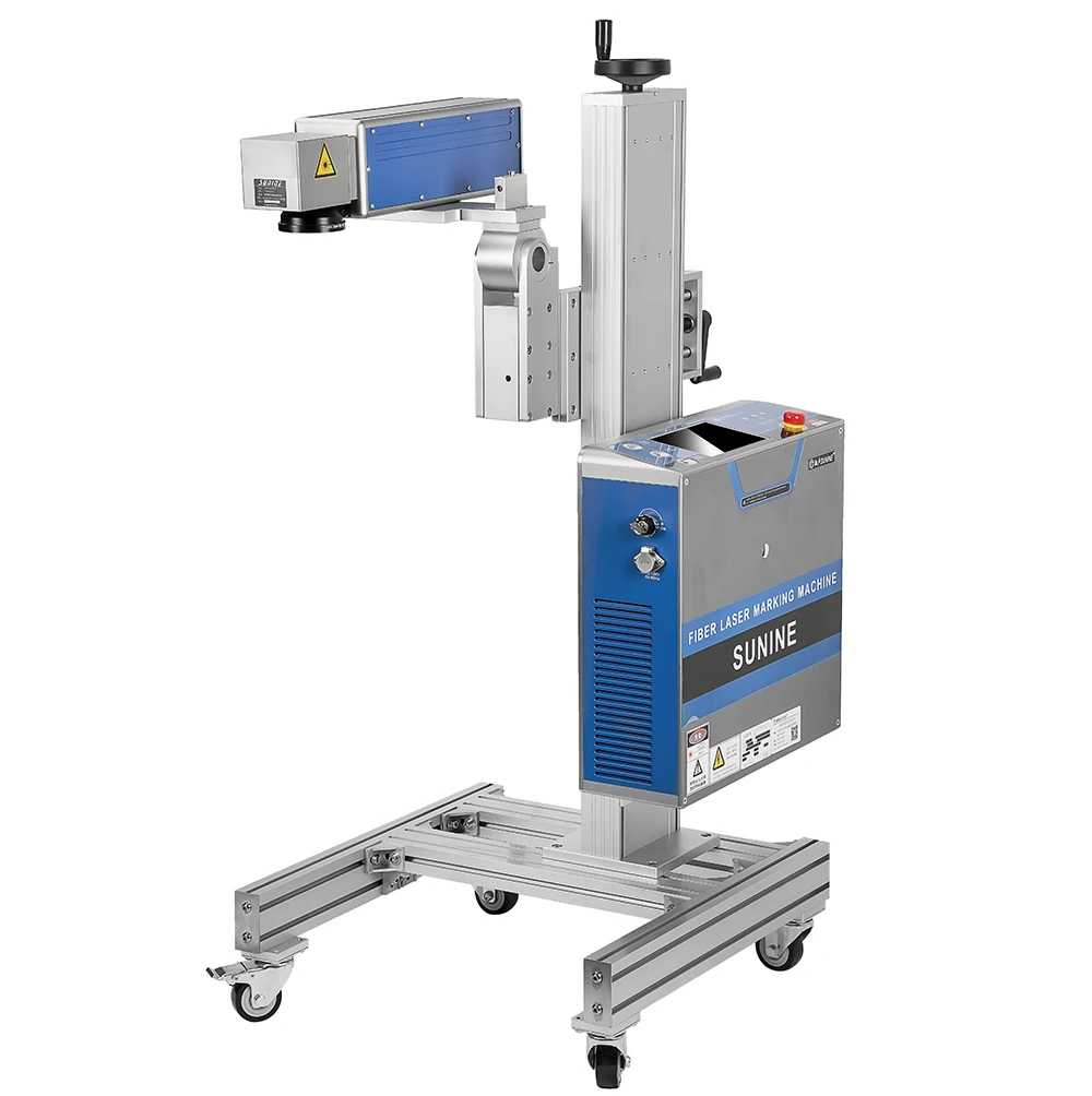 Sunine New Arrival D Series D2000c D3000c D5000c 20w 30w 50w Fiber Laser Date Coding Machinery ...