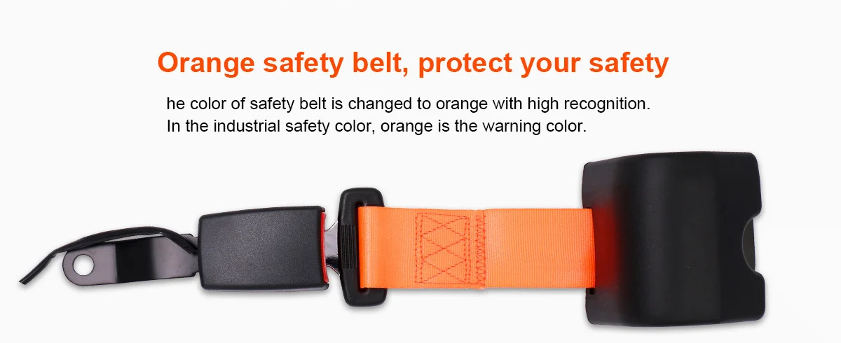 Forklift Retractable Safety Belt with Alarm - Detects Seat Belt Usage ...