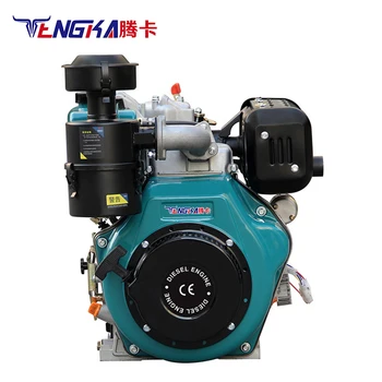 High Speed 15 Hp 186fa Single Cylinder Electric Start Air Cooled Small ...
