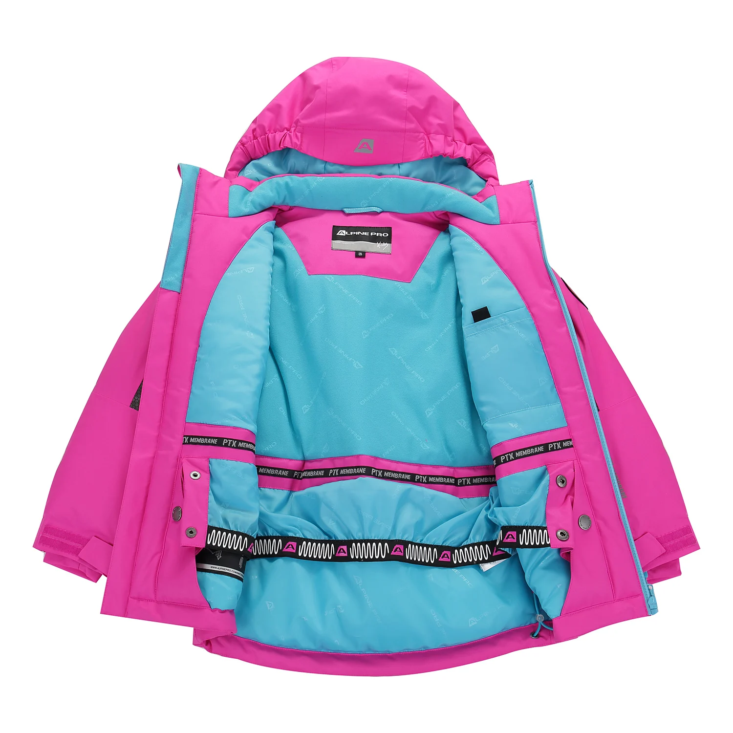 Alpine PRO Girls' Ski Jacket - Waterproof & Breathable