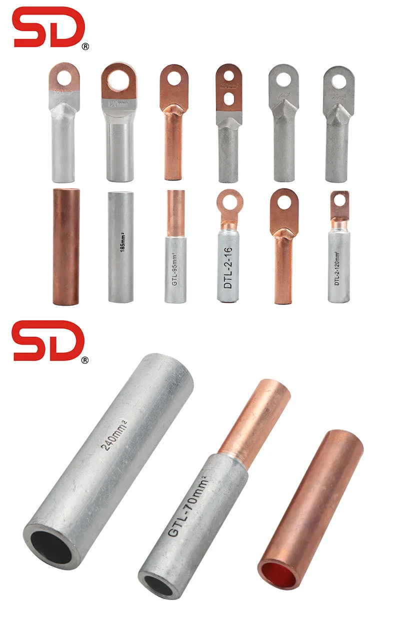 Tinned Cable Lug of DIN Tube the High Voltage Wire Is Connected to the ...