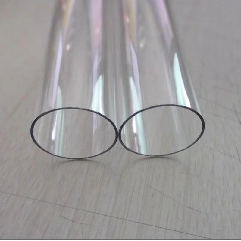 Acrylic Clear Casting Colored PMMA Tubes Plastic Colour Cylinder ...