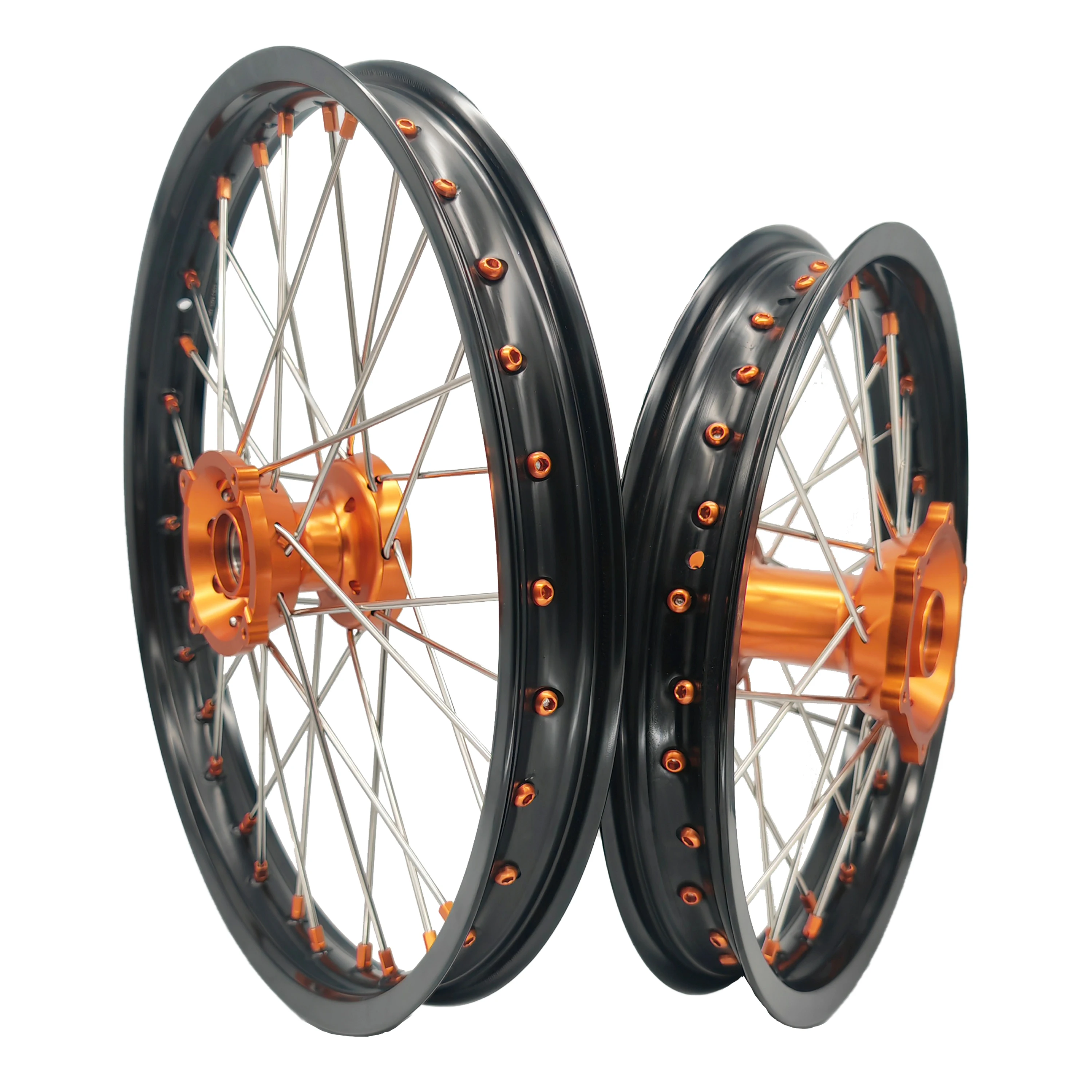 KTM SX 85 Spoke Motocross Wheels - Durable & High Performance