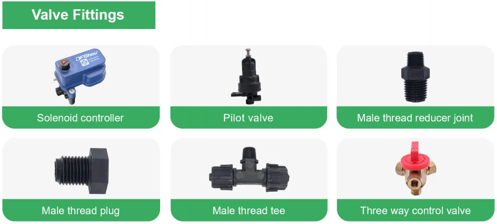 2"Plastic Solenoid Valve Electric Remote Control Valve Irrigation ...
