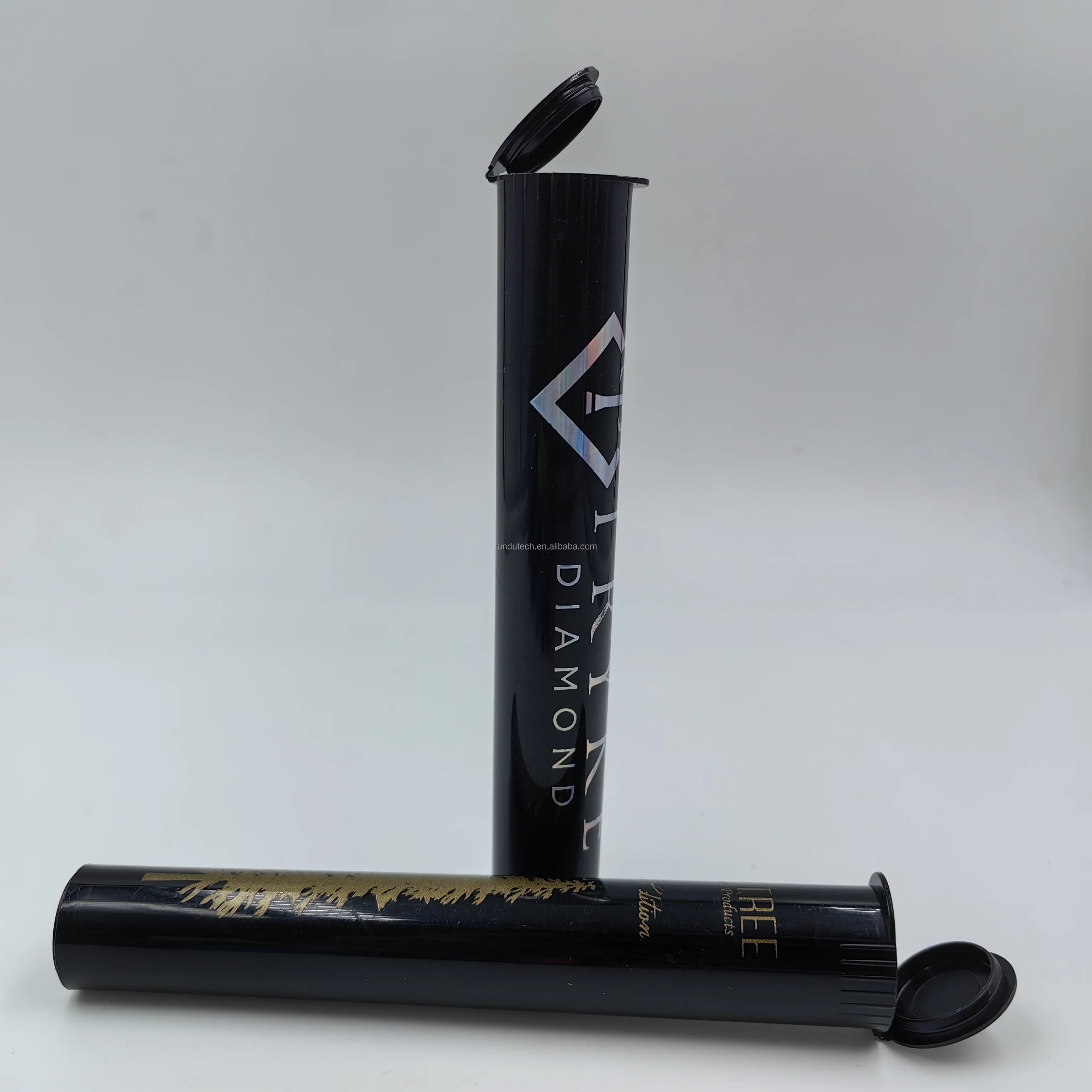 87mm 90mm 98mm 109mm 116mm Plastic Tube Packaging Wholesales Custom Pre ...