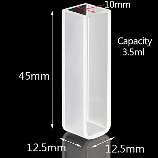 Laboratory Quartz Cell Spectrophotometer Cuvette for CNWTC/OEM
