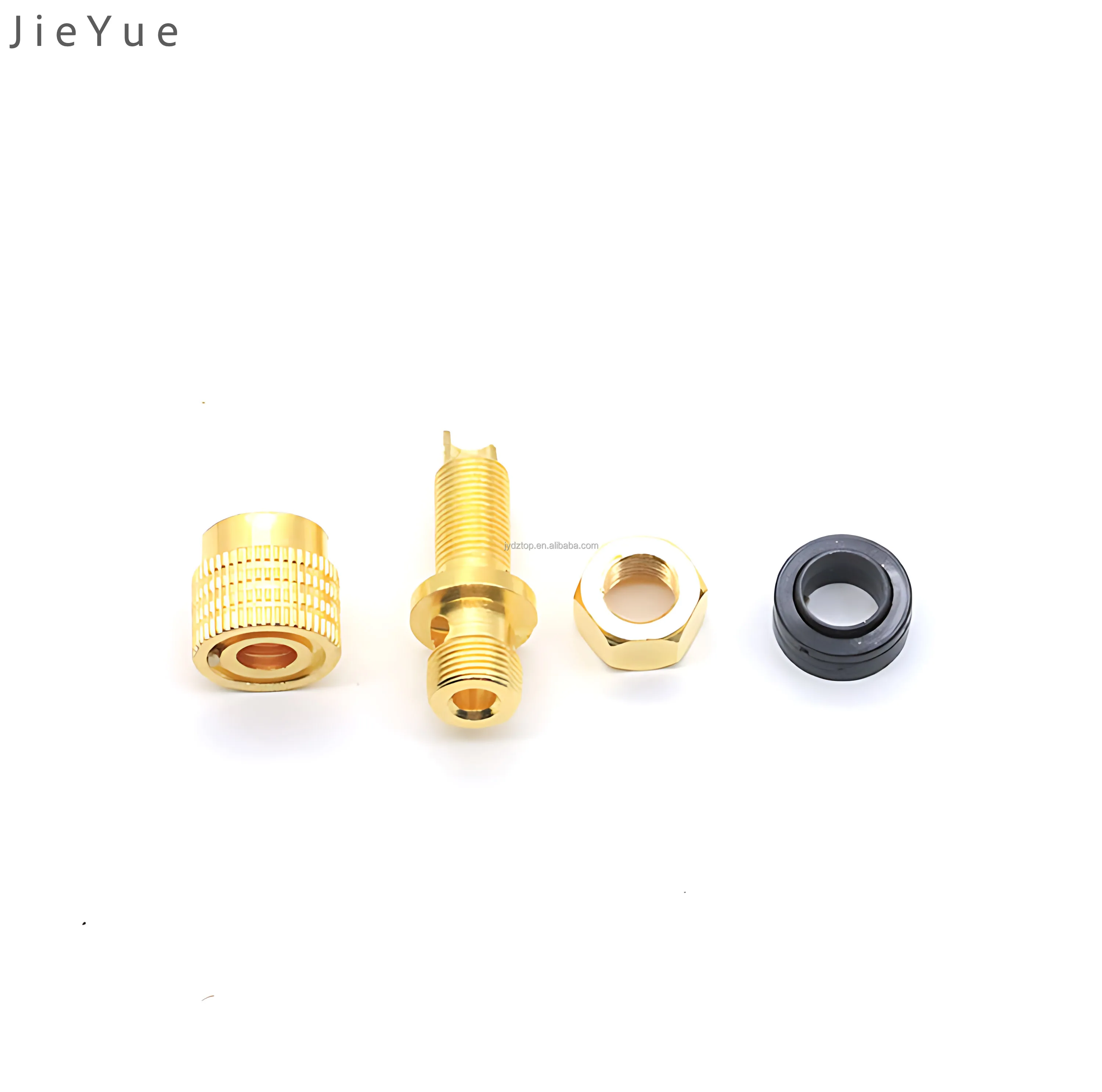 M3 M4 M6 M8 M10 M16 Copper Gold-Plated Banana Connector Binding Post ...
