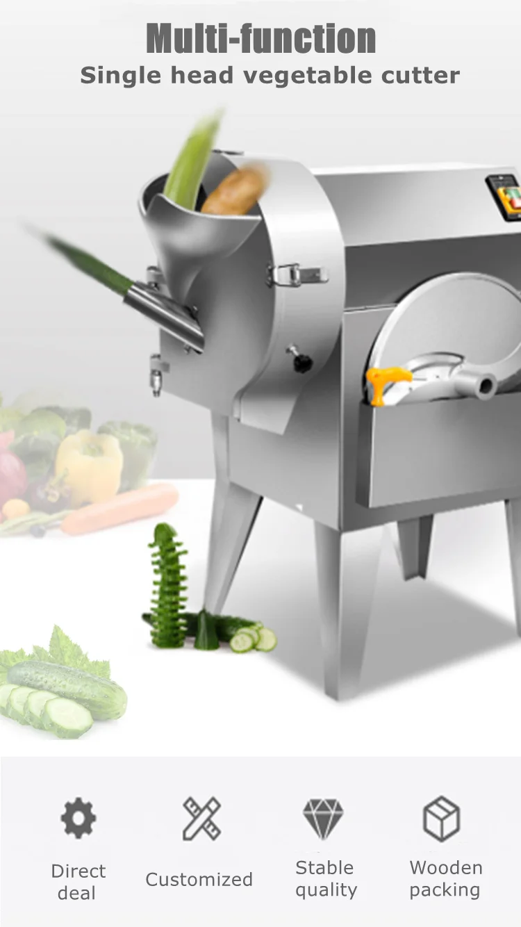 Stainless Steel Vegetable Cutter - Efficient & Durable