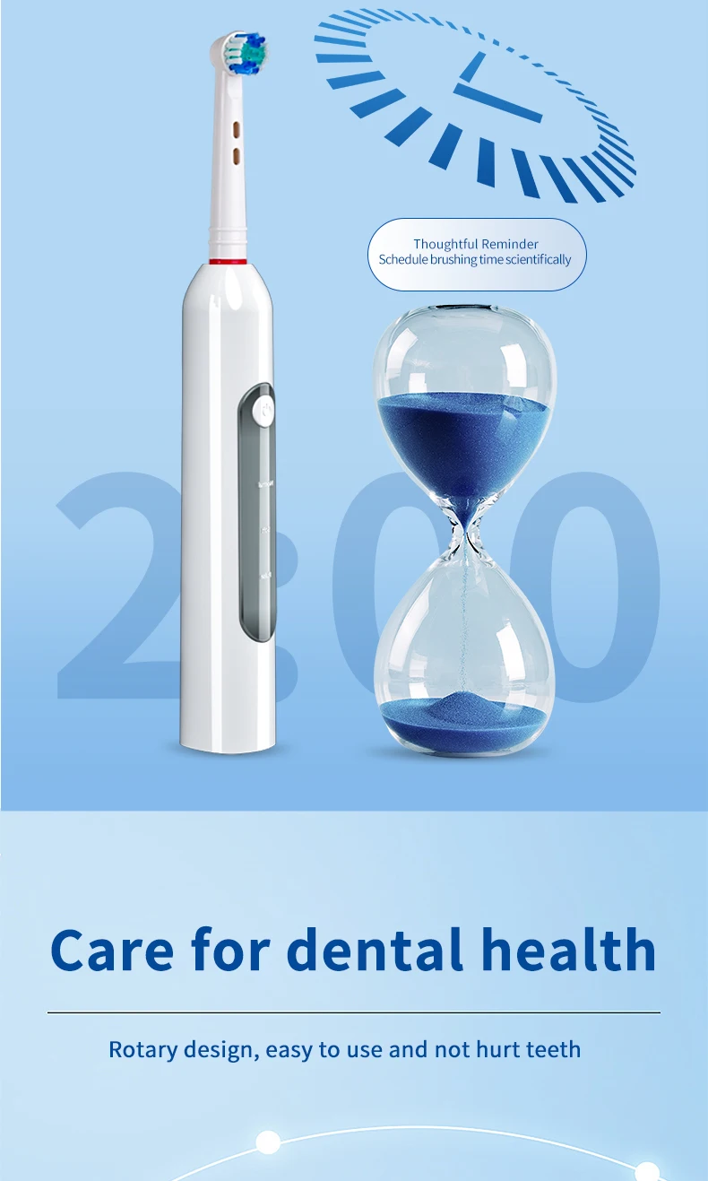 Custom Oscillating Toothbrush Electric Oral Toothbrush Rechargeable ...