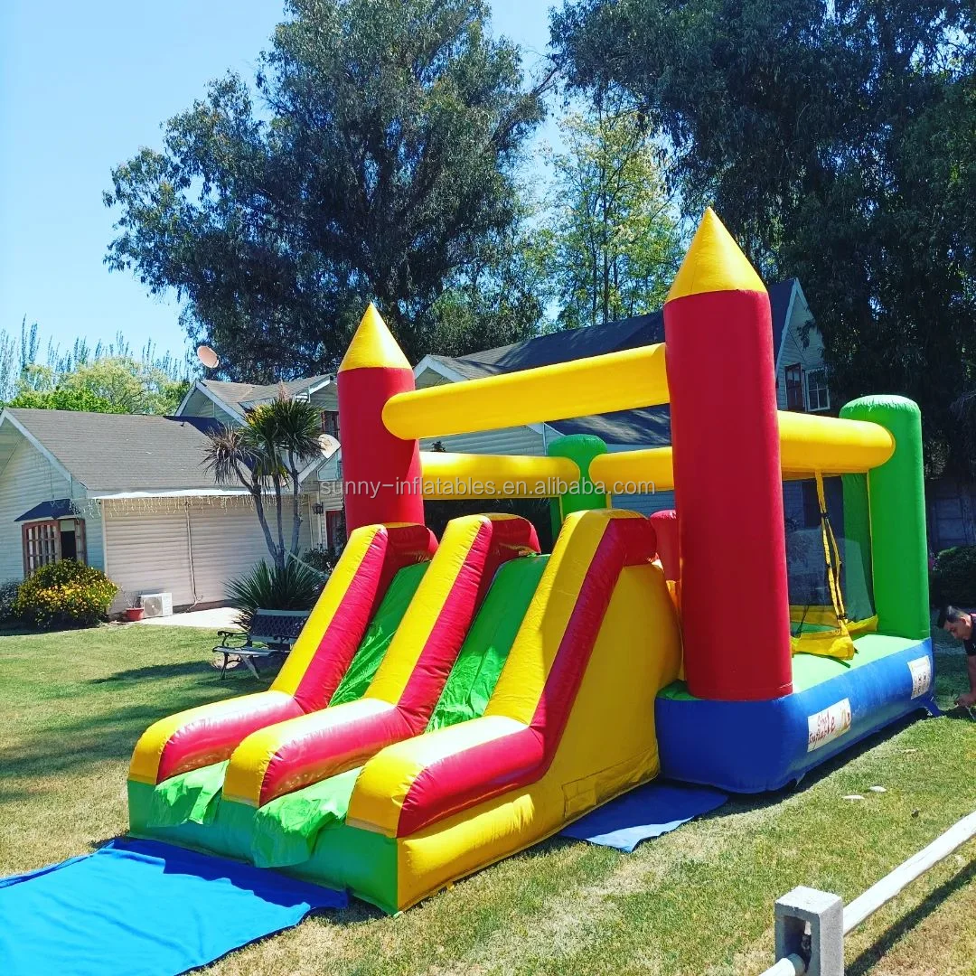 Ocean Kids Inflatables Castle Bouncy Jumping Beach Combo Bouncer Slide ...
