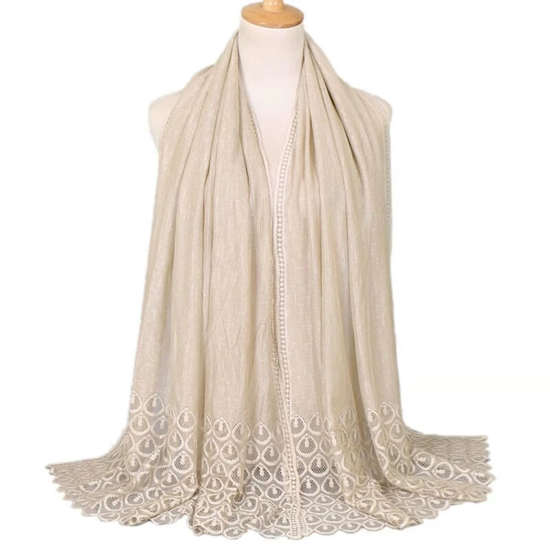 Precio de fábrica de algodón Hijab árabe de pakistaní bufanda pañuelo ...