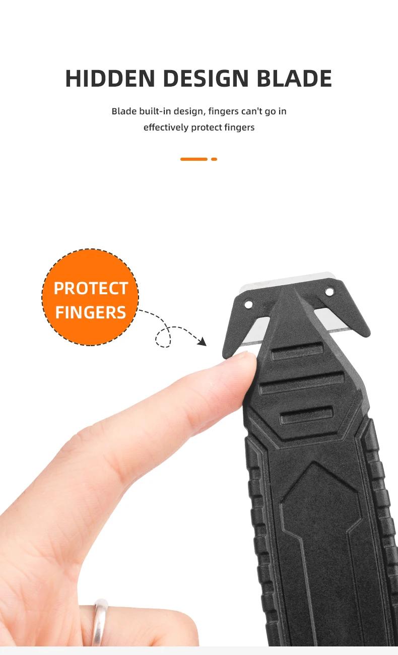 Safe & Efficient Box Opener with Hidden Blade - ZEQUAN