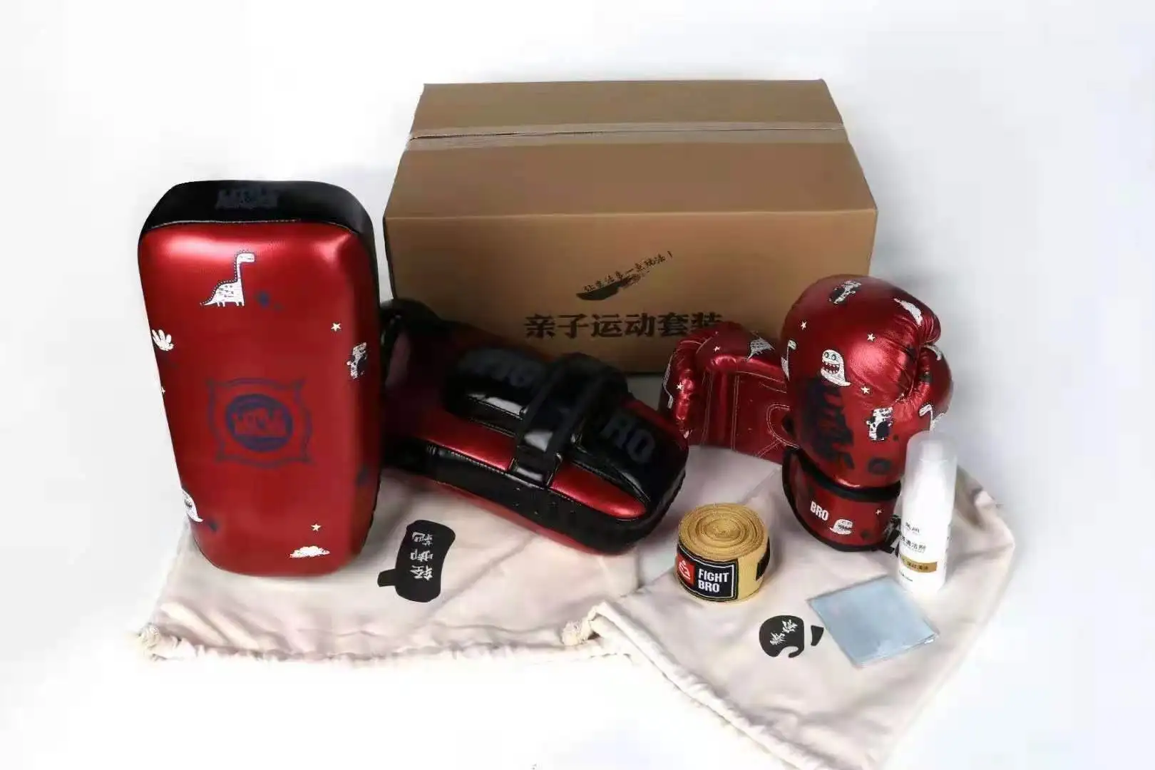 Kids Boxing Set Fighting Sports For Kids Professional Boxing Gloves ...