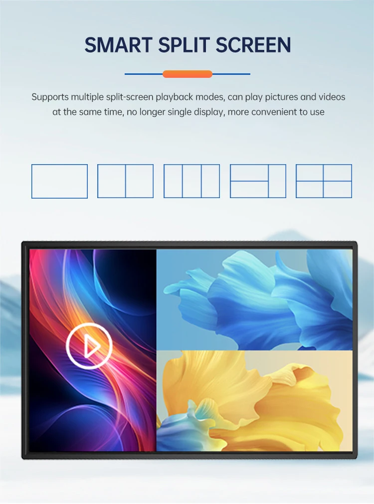 55 Inch Touch Screen Digital Signage and Display Android Digital ...