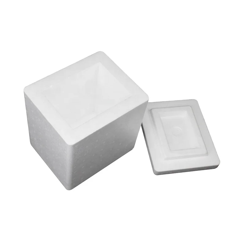 Extra Large 27L Styrofoam Cooler Box - White EPS Foam for Fish Packing ...