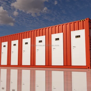 40ft Mobile Prefab Modular Container Toilet Portable Restroom Shipping ...