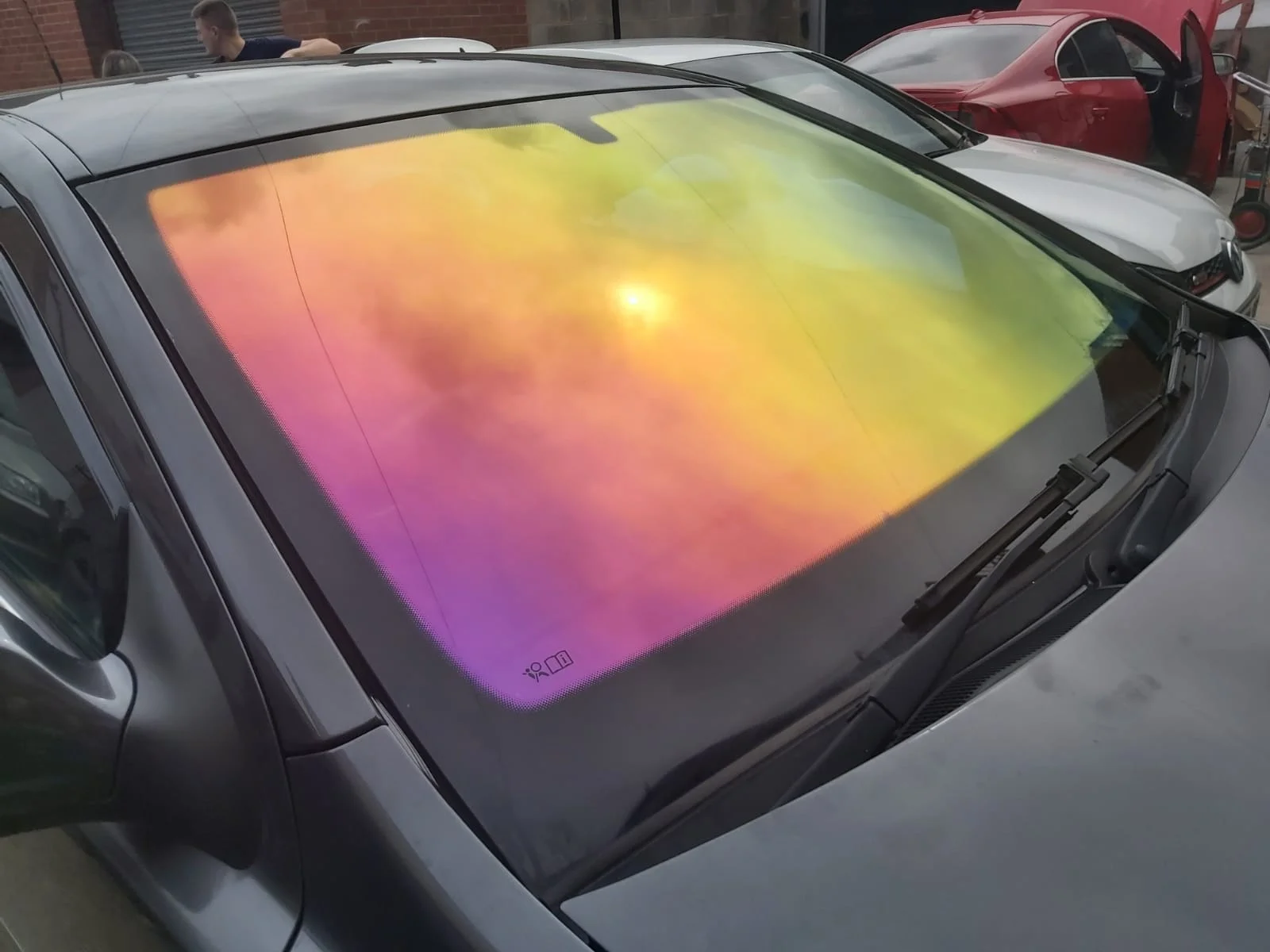 Car Window Chameleon Film Solar Tint C Privacy Decorative Car Foils ...