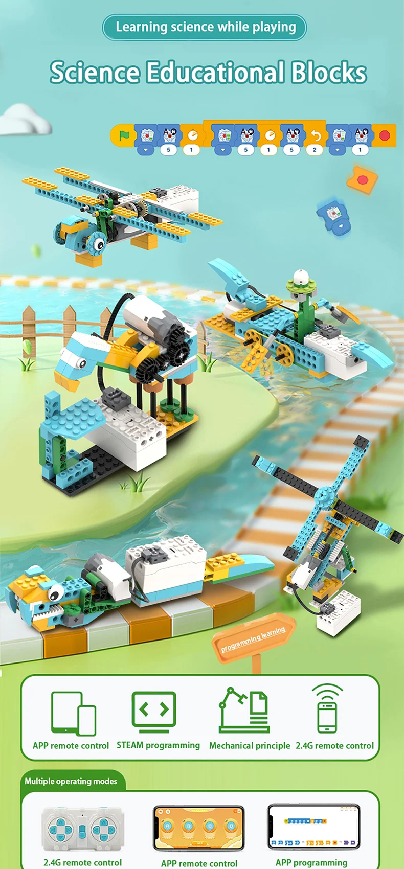 STEM Robotics Kit - Educational Toys for Kids & Students