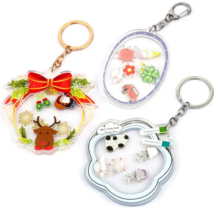 Custom Acrylic Shaker Charms - Eco-Friendly Promotional Gifts