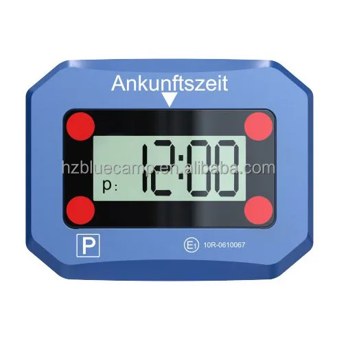 E1 Automatic Parking Timer Meter Clock Elektronische Parkscheibe ...