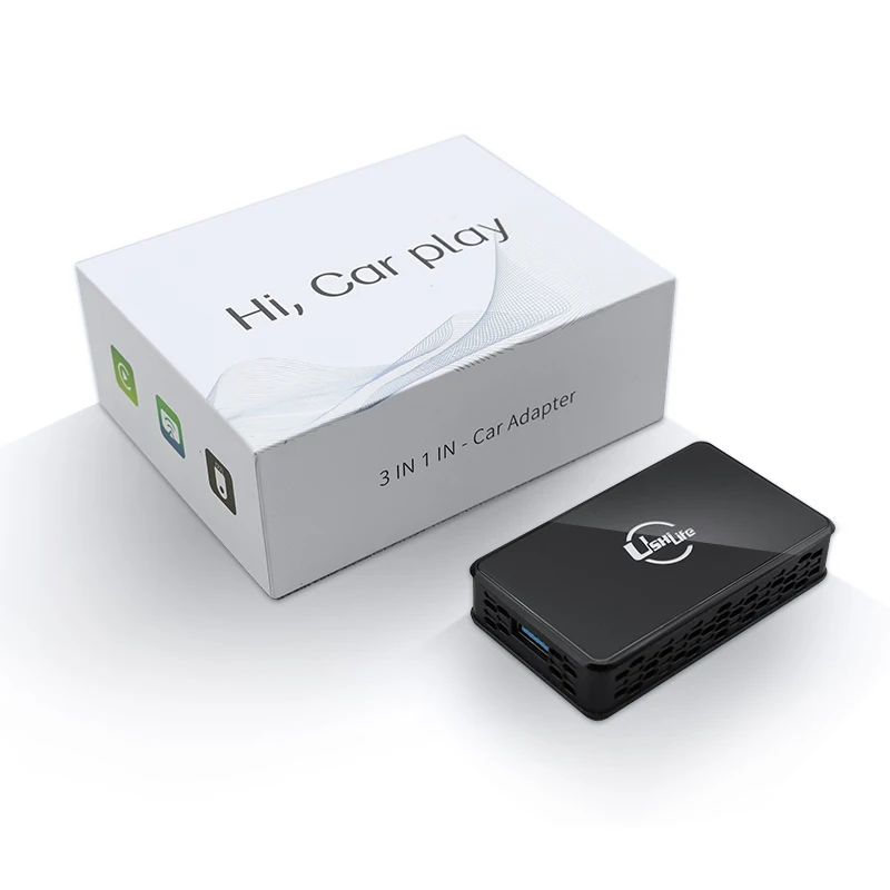 Ushilife 3 In 1 Wireless Radio Carplay Android Auto Mirror Link Airplay Car Play Adapter Youtube ...
