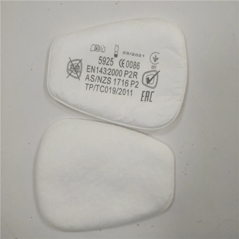 A proteção pode substituir 5n11/5911/5935 niosh p100 5925 filtro de ...