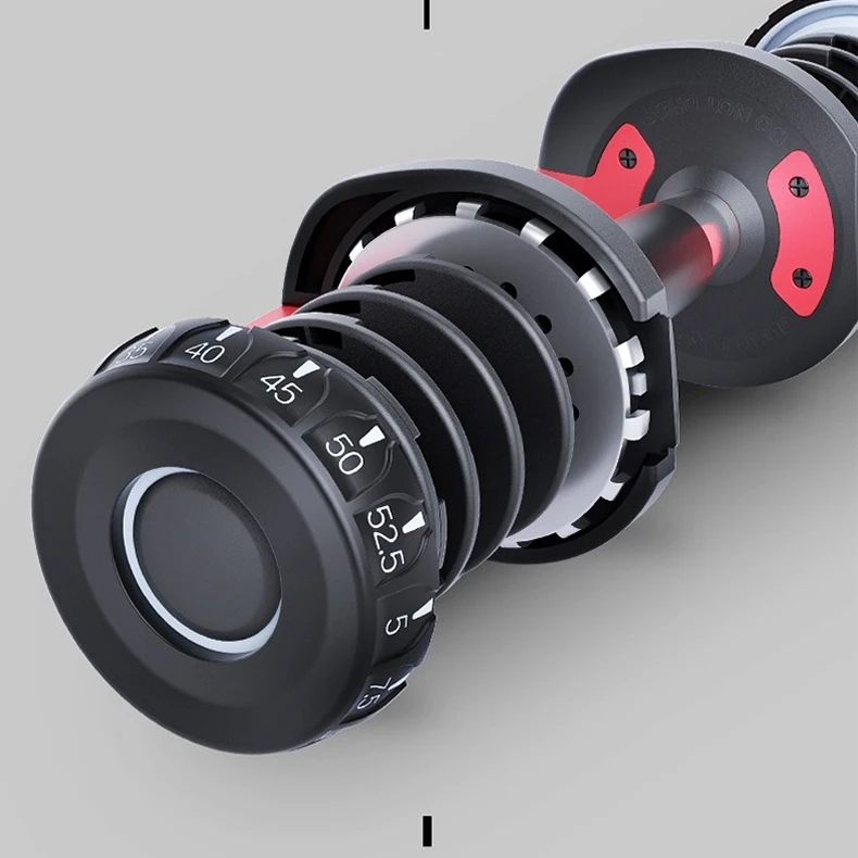 Wholesale Custom Adjustable Weights Dumbbells 90LB 40KG
