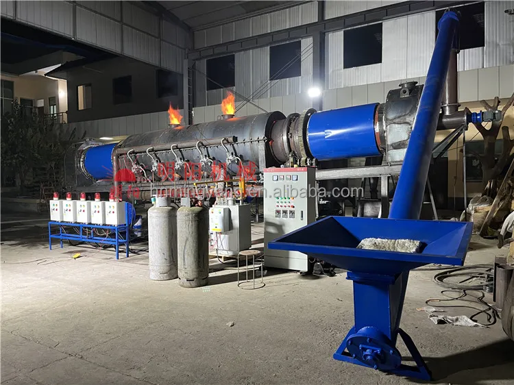Agricultural Waste Wood Sawdust Distillation Kiln for Bio Char