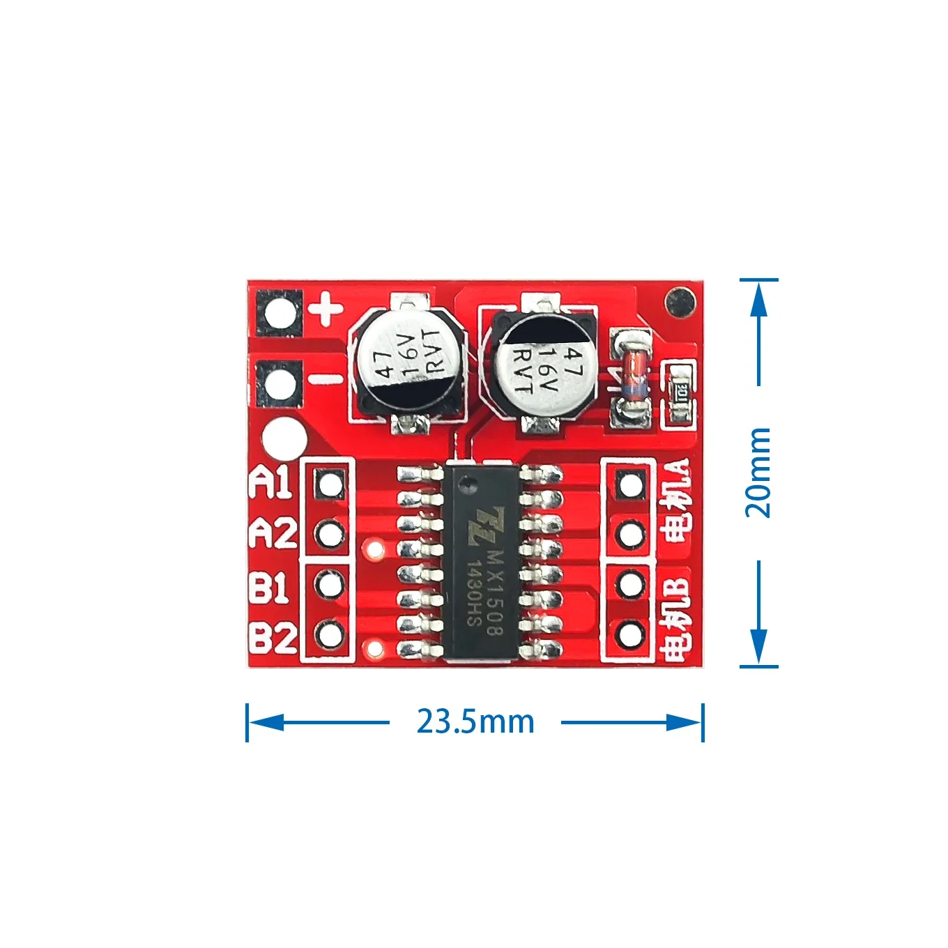 Mini Dc Motor 3pcs 1.5A 2-Way DC Motor Driver Module PWM Speed ...
