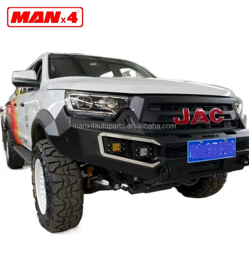 Manx4 Steel Bull Bar - Durable Front Bumper for JAC T8