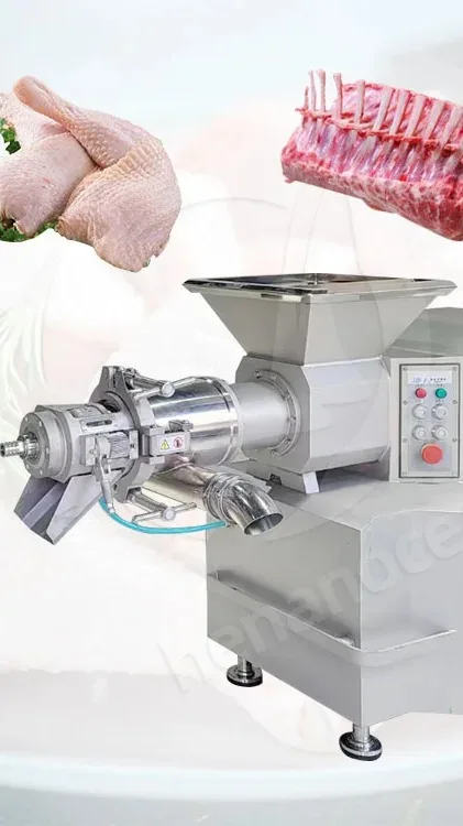 Industrial High Efficiency Automatic Chicken Neck Bone And Chicken Meat ...