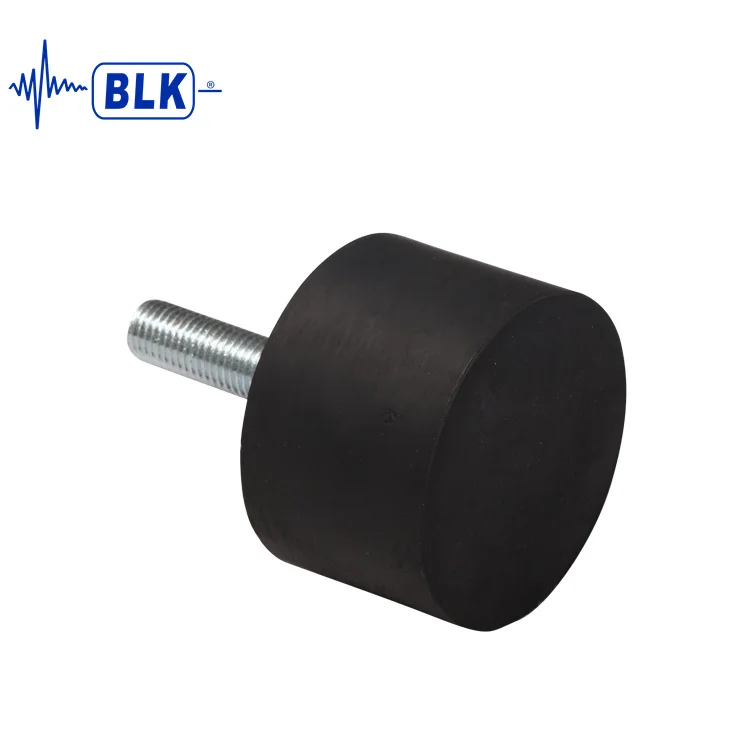 Cylindrical Vibration Isolators Anti Vibration Rubber Mount Radiator ...