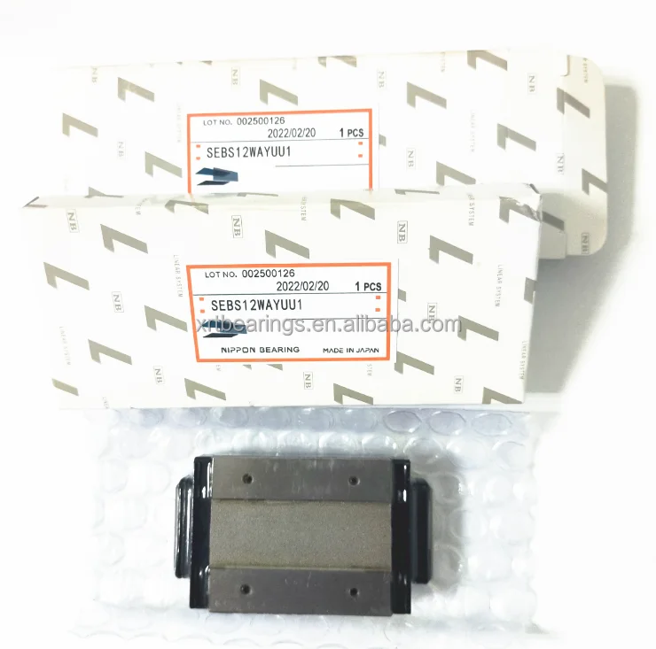 Japan NB Linear Guide Block Bearing SEBS12WAYUU1