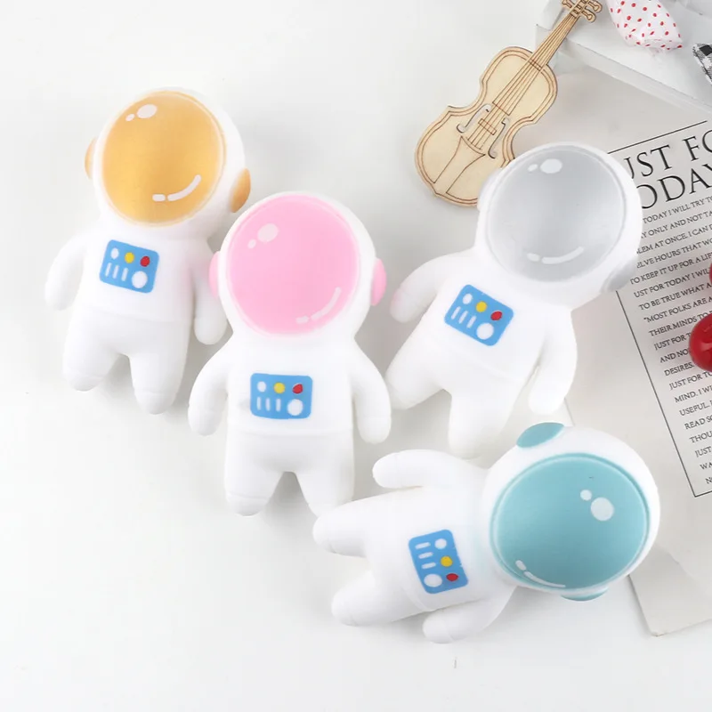 Cute Astronaut Squishy Balls Stress Relief Squeeze Toys Sensory Fidget ...