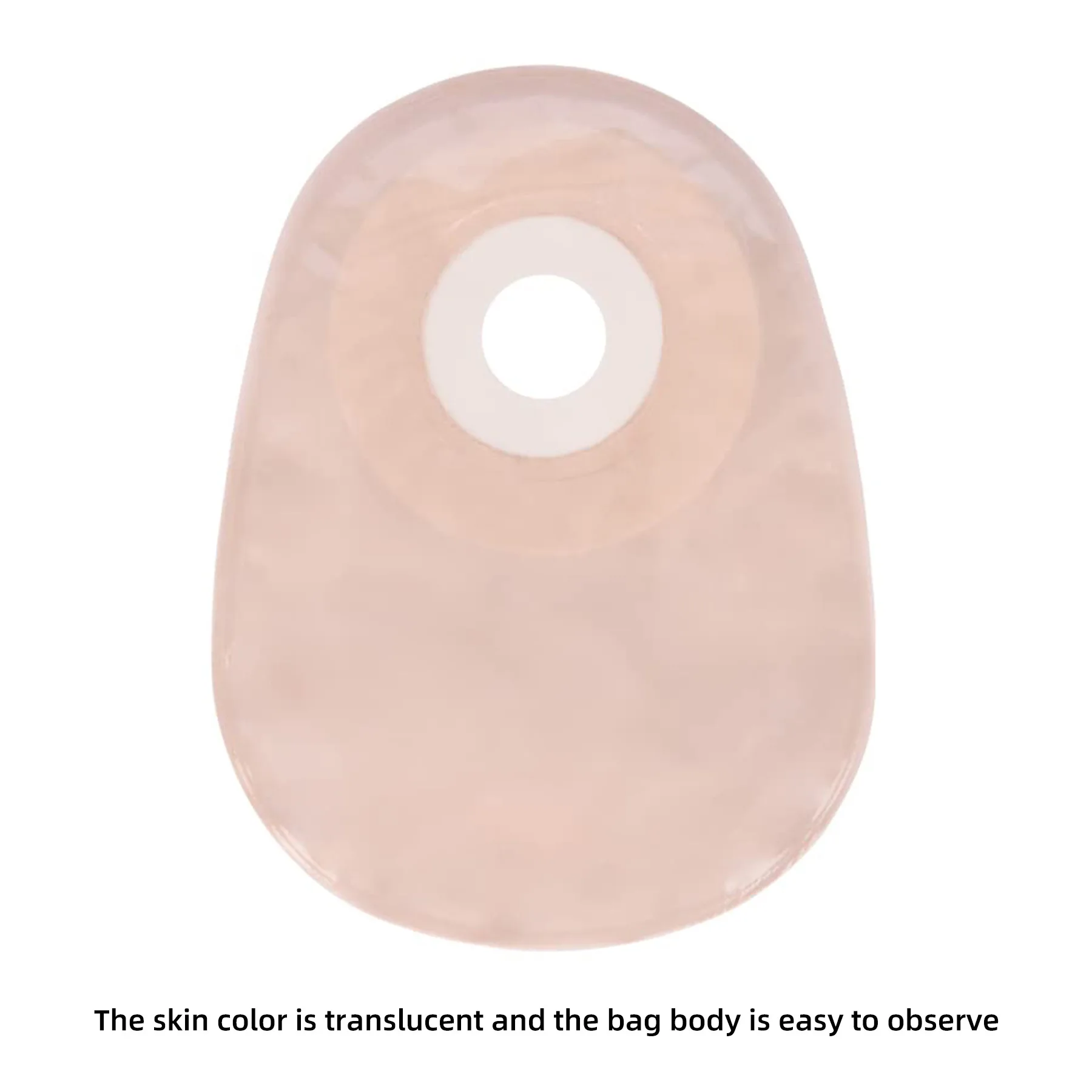 Disposable Medical Adult Open Stoma Clip-in Type 50mm-75mm Ostomy Bag ...