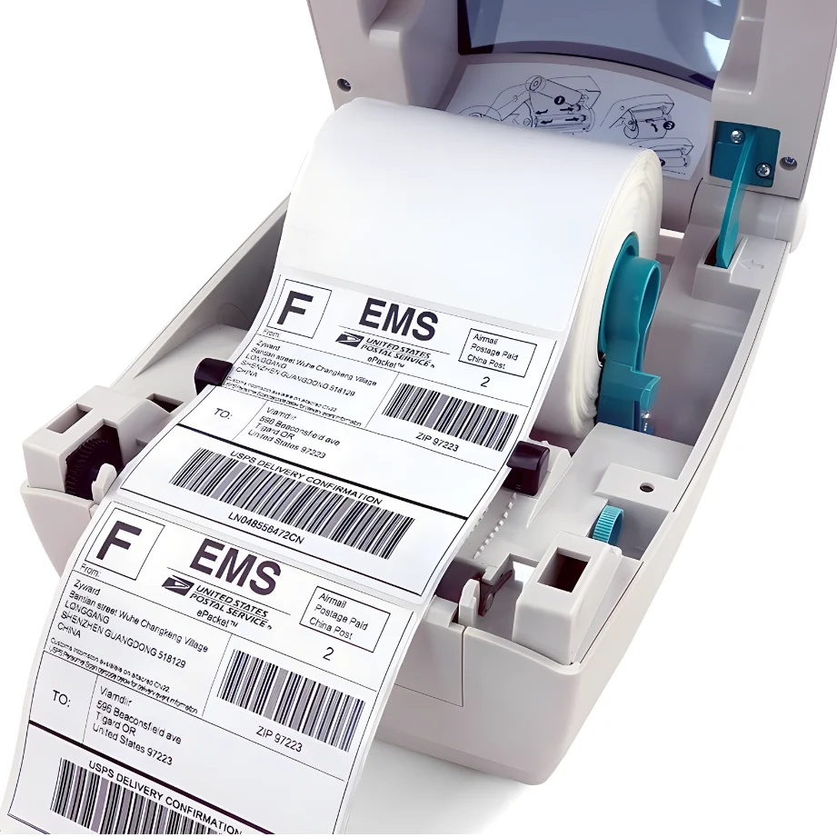 Label Sticker 4x6 Inch 500 Labels Per Roll 100mm-150mm Thermal Express ...