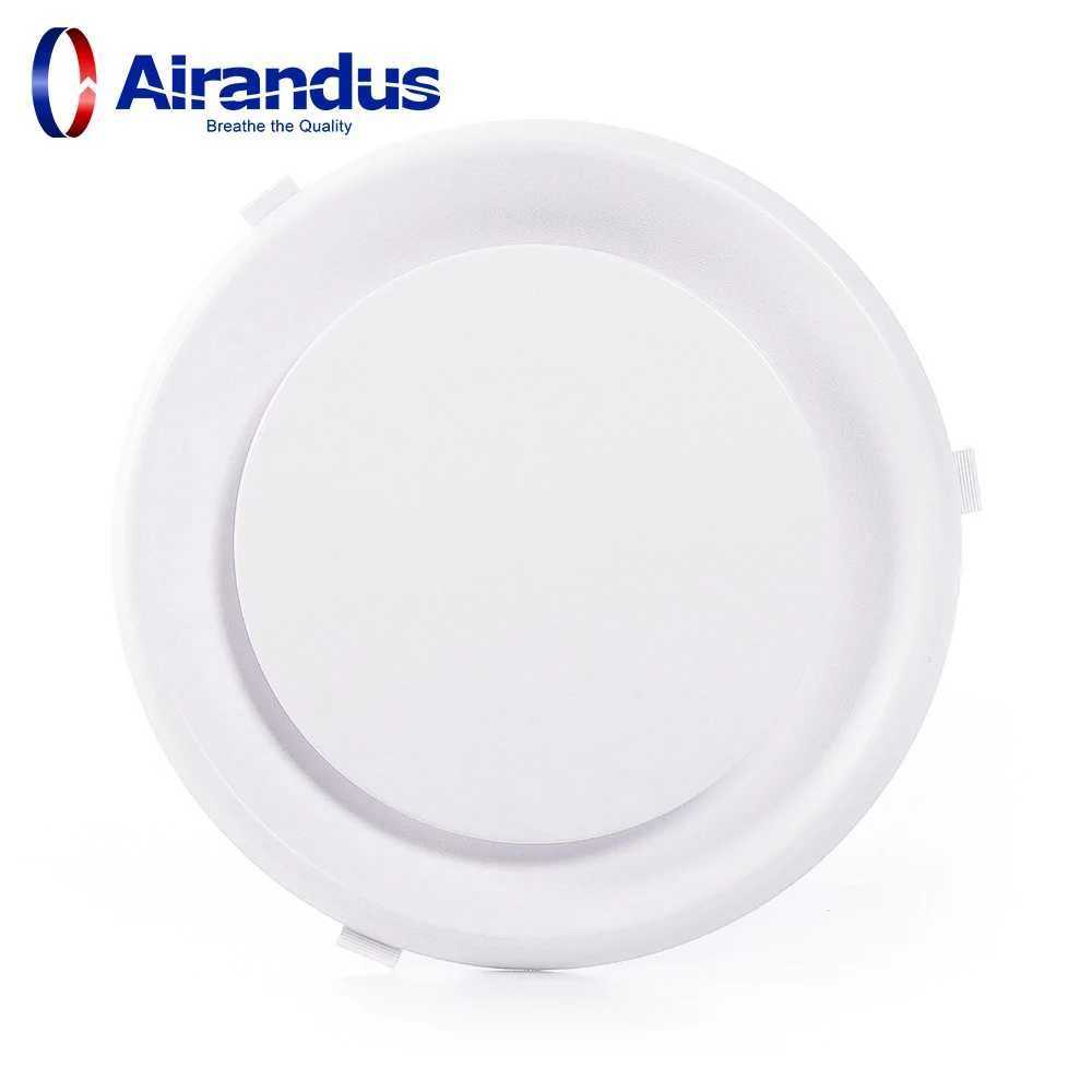 Hvac Australian Plastic Round Plaque Diffuser For Air Conditioning Ceiling Diffusers - Buy Wall ...
