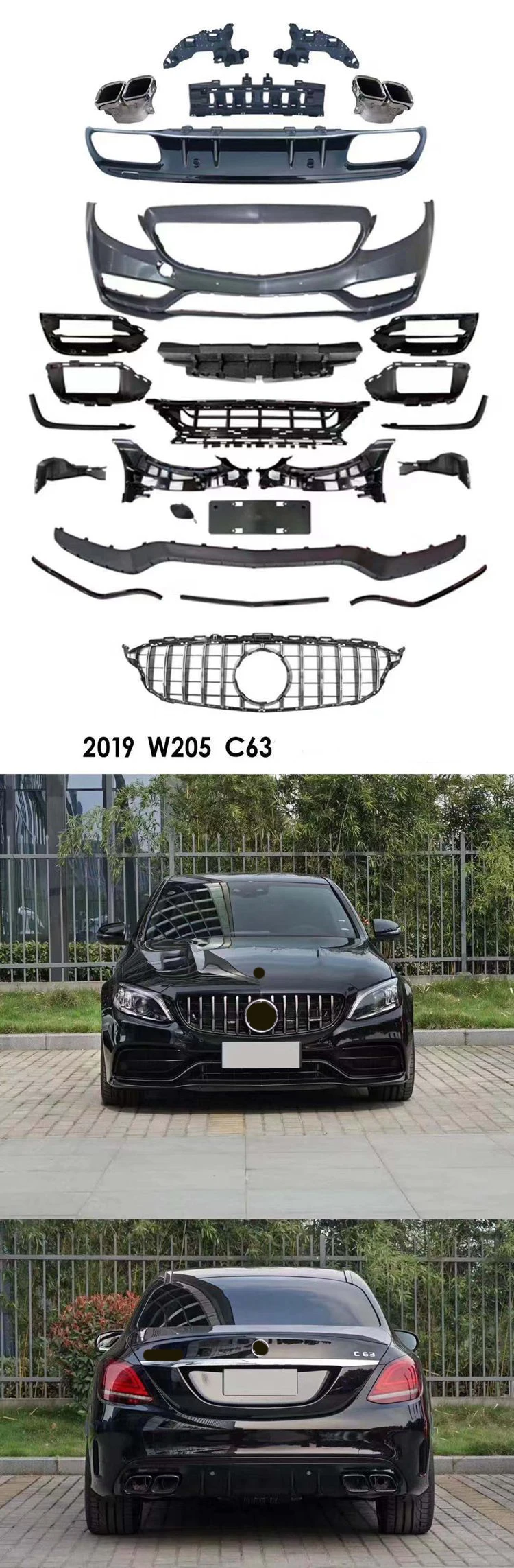 2020 Year W205 C63 Bodykit - Upgrade Your Mercedes C-class