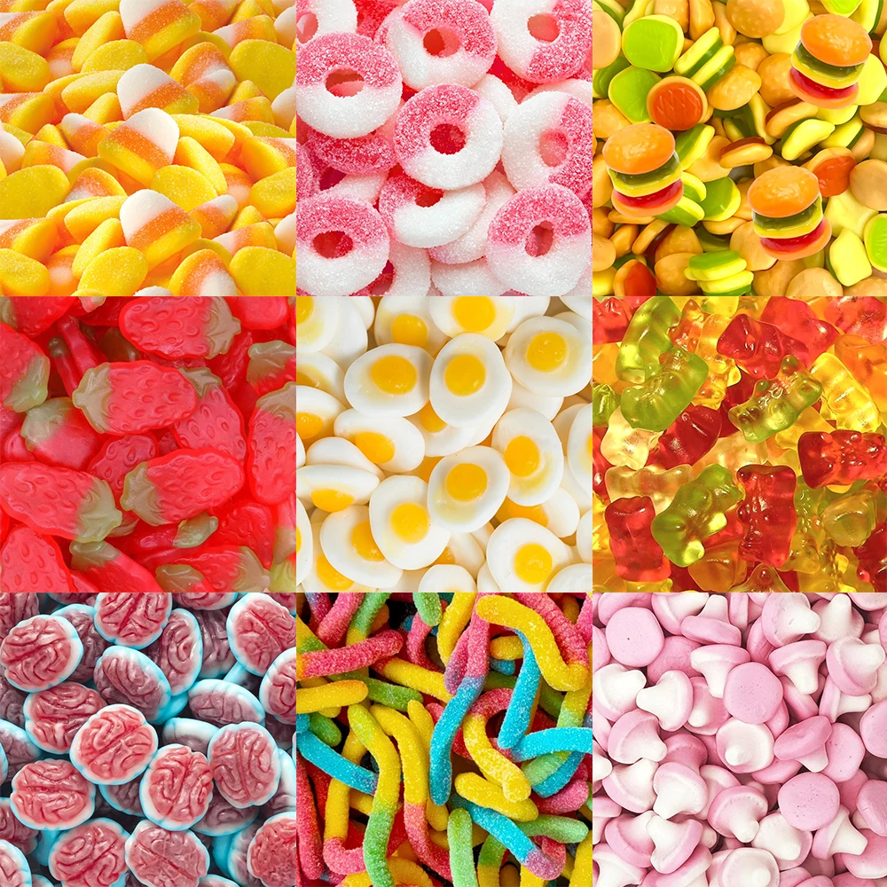 Shop Factory Different Shapes Gummy Soft Sweets Fruity