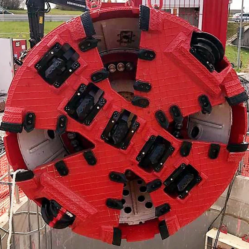 Micro TBM Shield Driven Disc Cutter for RASA ISEKI MTS HERRENKNECHT ...