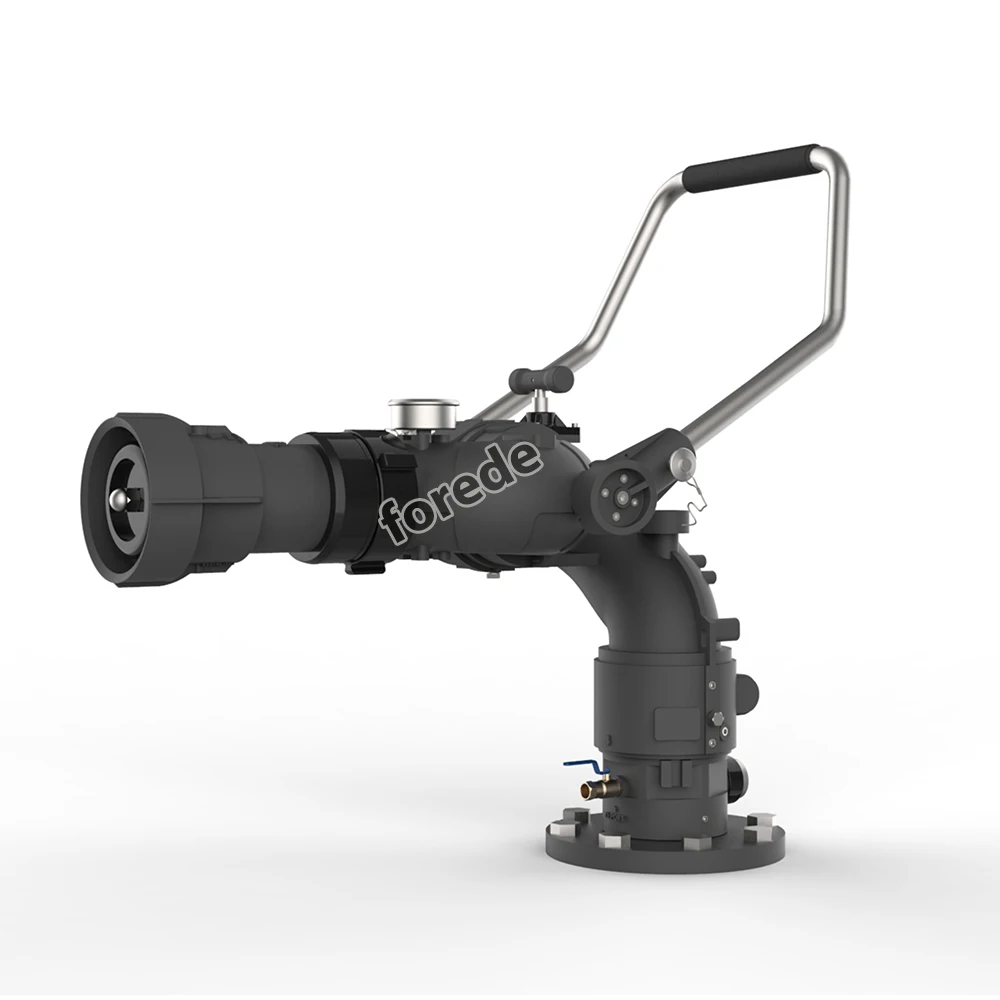 6000lpm Fixed Water Monitor With Hand For Fire Fighting - Buy Fire ...