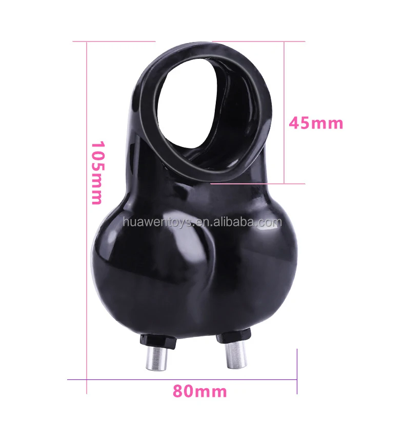 Adult Electric Shock Pulse Scrotal Bondage Penis JJ Ring